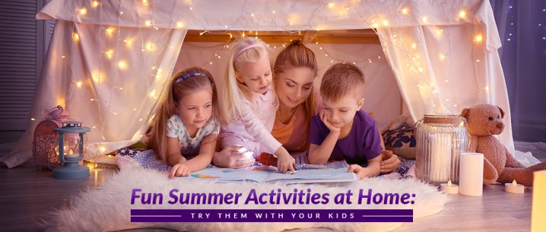 8 Fun Summer Activities at Home: Try Them With Your Kids! | Southern Motion